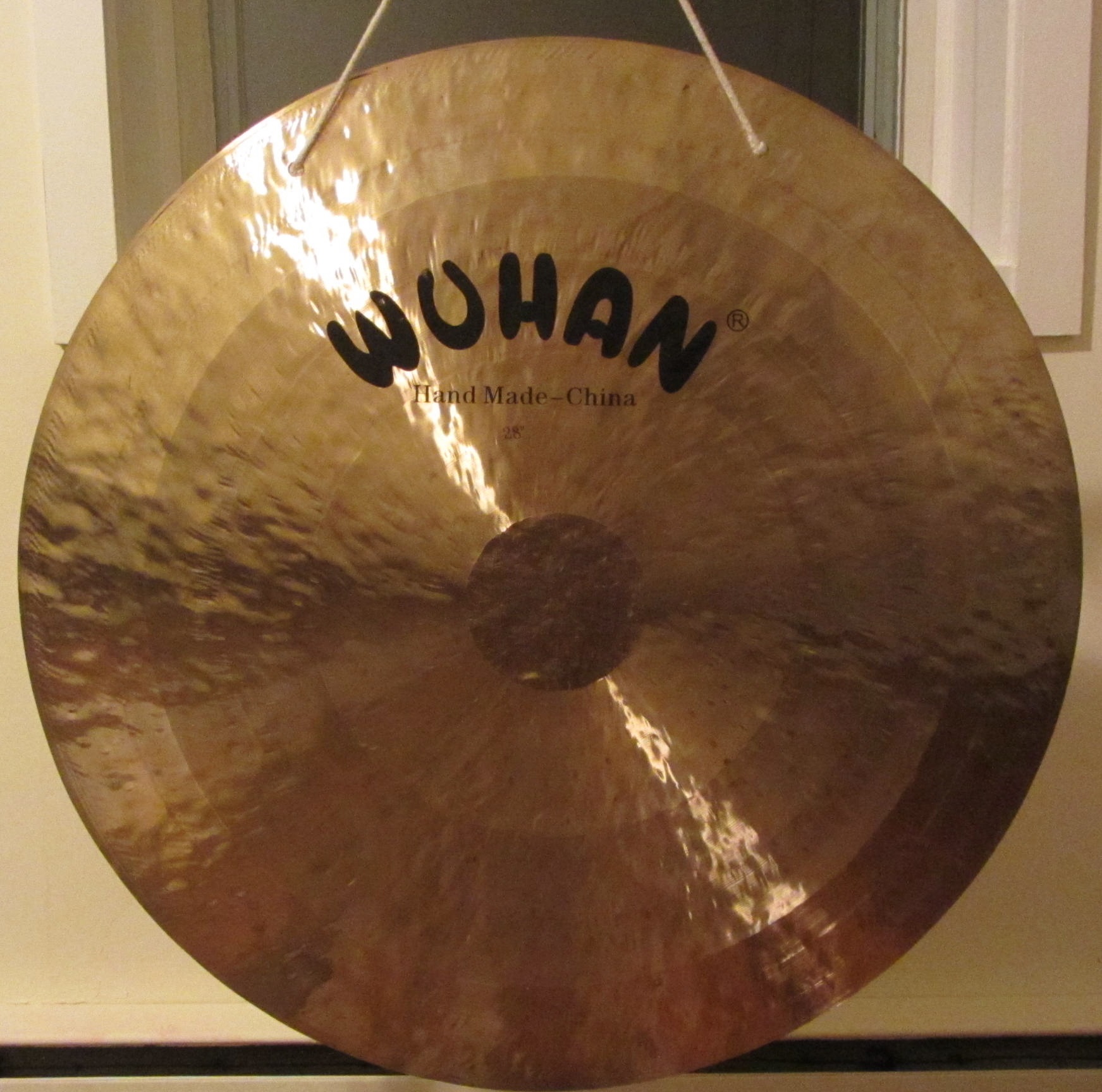 28" WIND GONG with CIRCULAR GONG STAND - SATISFACTION GUARANTEED!